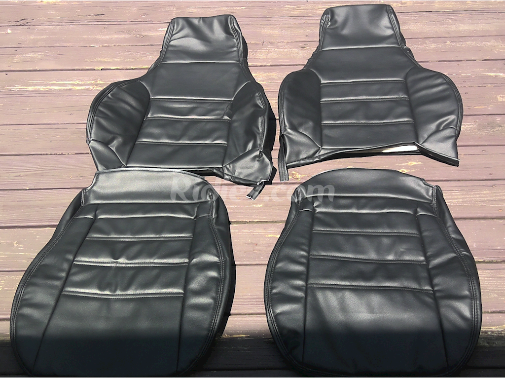 1987-1991 Mazda RX7 FC Leather Replacement Seat Covers | Ridies.com