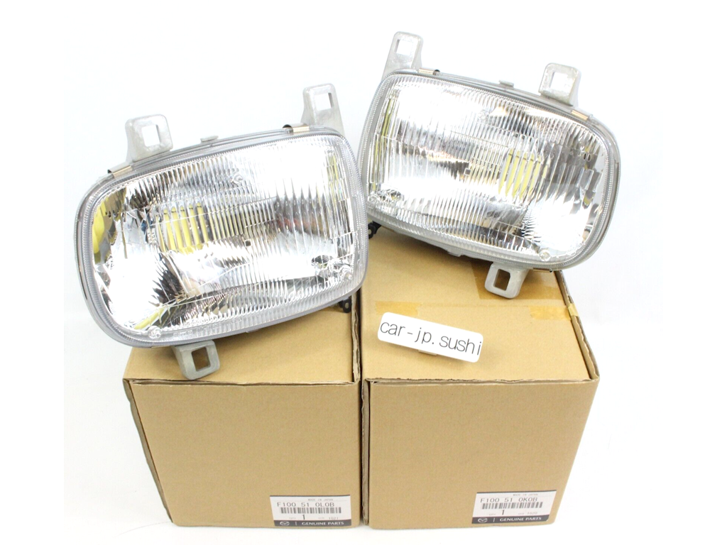 1991-1995 MAZDA GENUINE RX-7 FD3S Headlights R&L SET Head Lights Lamp ...